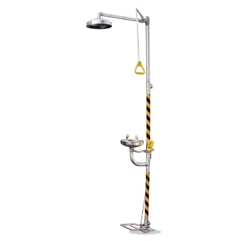 Duchas lavaojos de emergencia para industrias