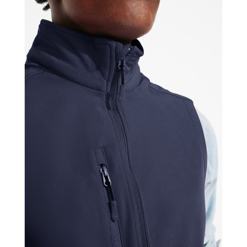 Chaleco softshell Roly Quebec con gran funcionalidad