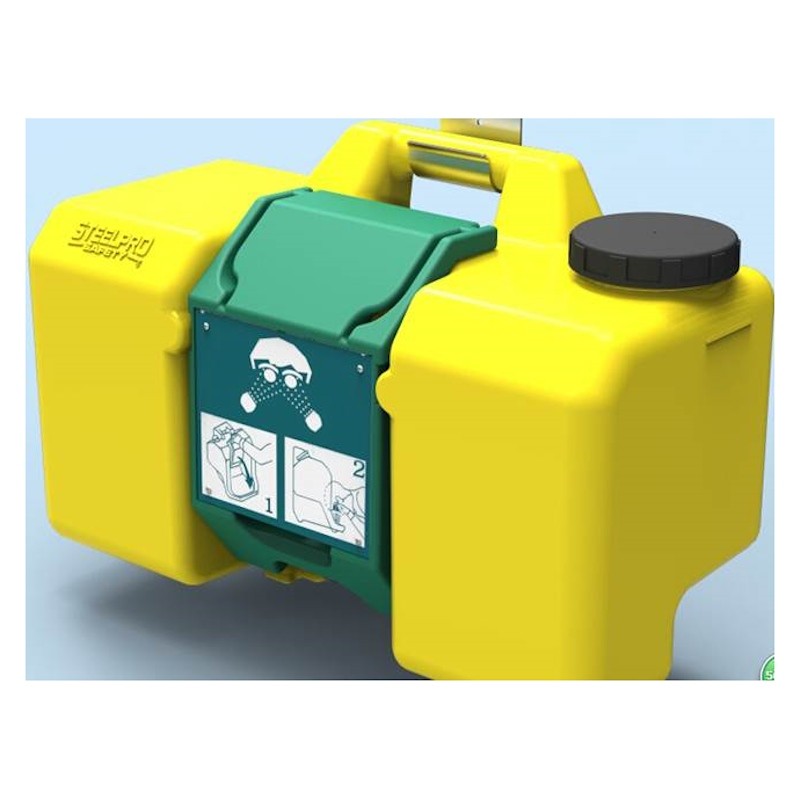 Duchas lavaojos de emergencia para industrias