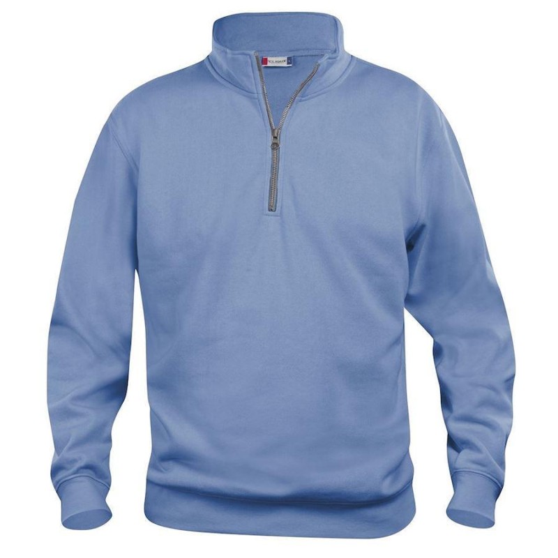 Sudadera unisex Clique Basic Half Zip 021033 | Prolaboral