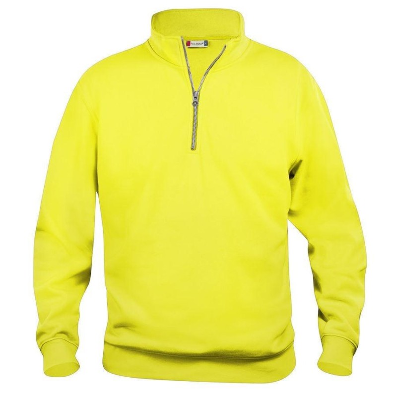 Sudadera Clique Basic Half Zip unisex para entornos seguros