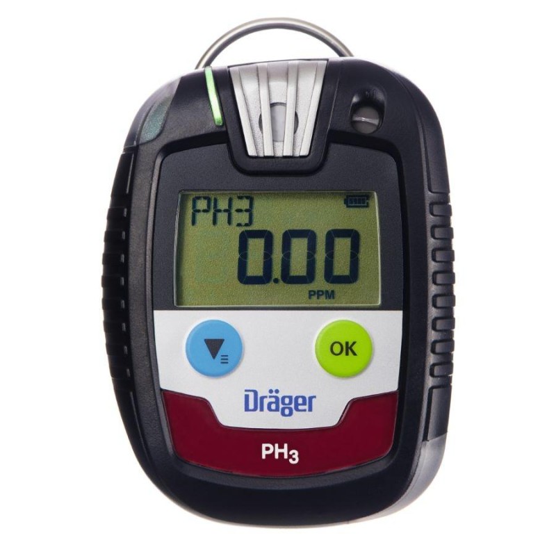 Detector Dräger Pac 8000 PH3 para la detección de gas fosfina