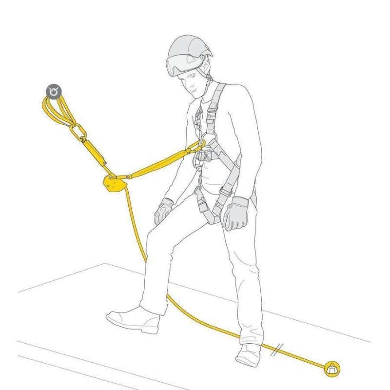 Línea de seguridad vertical Petzl Asap Vertical Lifeline