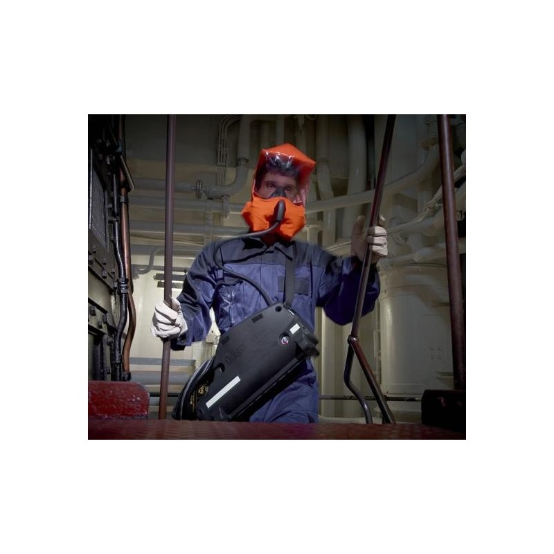 Equipo de escape Dräger Saver CF15 para una evacuación segura
