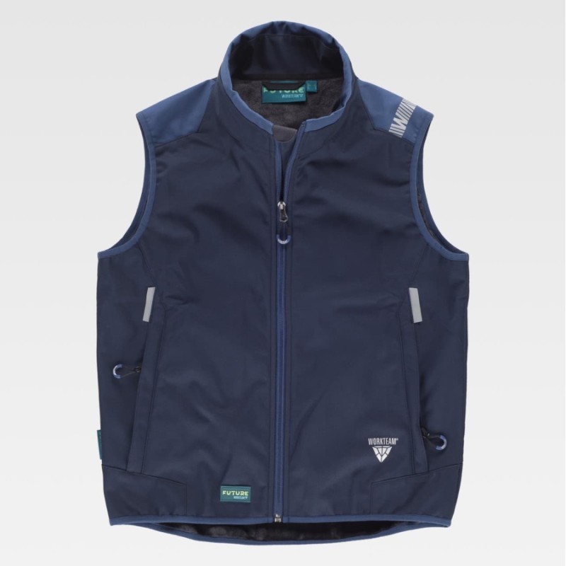 Chaleco Workteam Softshell Future WF2880 - Prolaboral