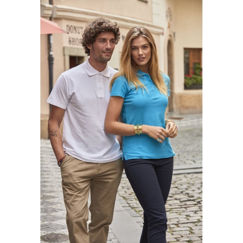 Polo de mujer Clique Basic 028231 | Prolaboral